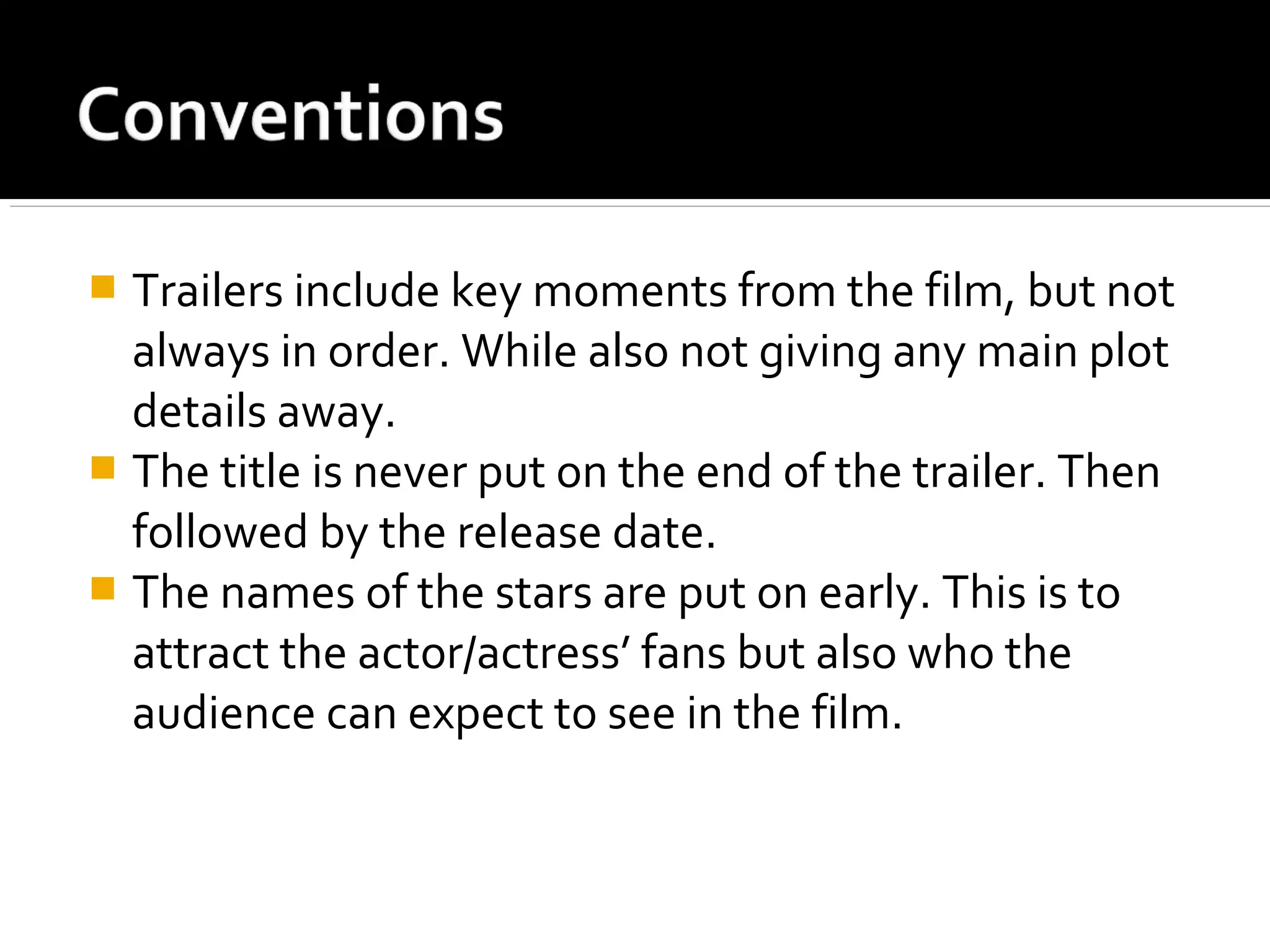 Film trailer powerpoint | PPT