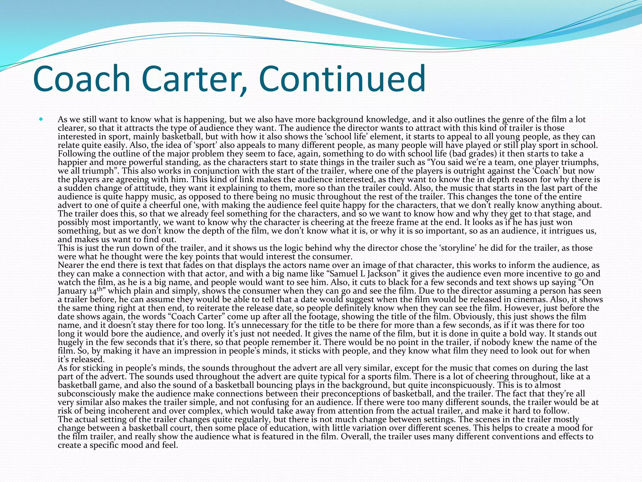 Film trailer research | PPT