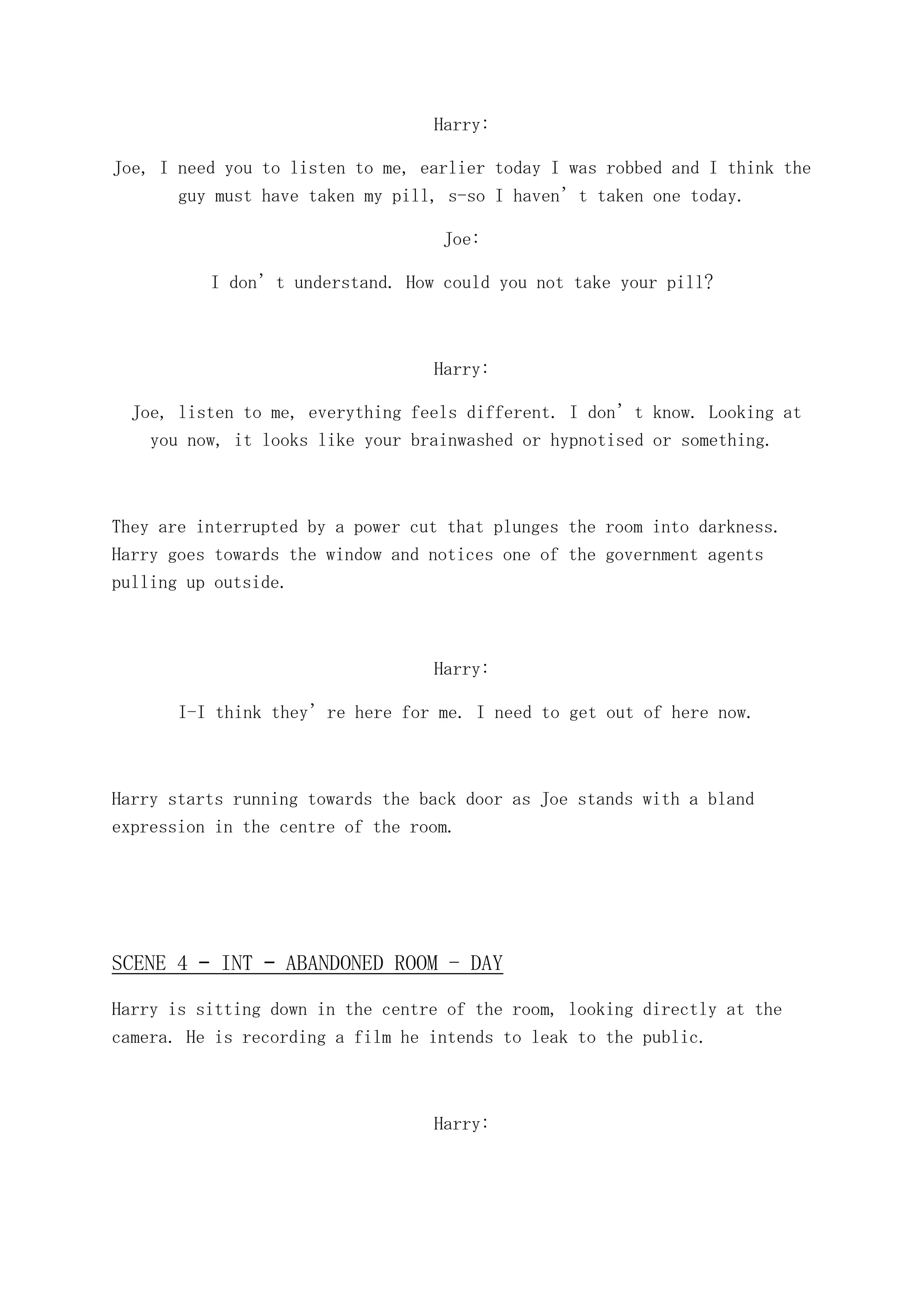 Film trailer script | DOCX