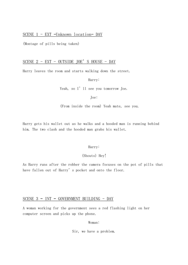 Film trailer script | PDF