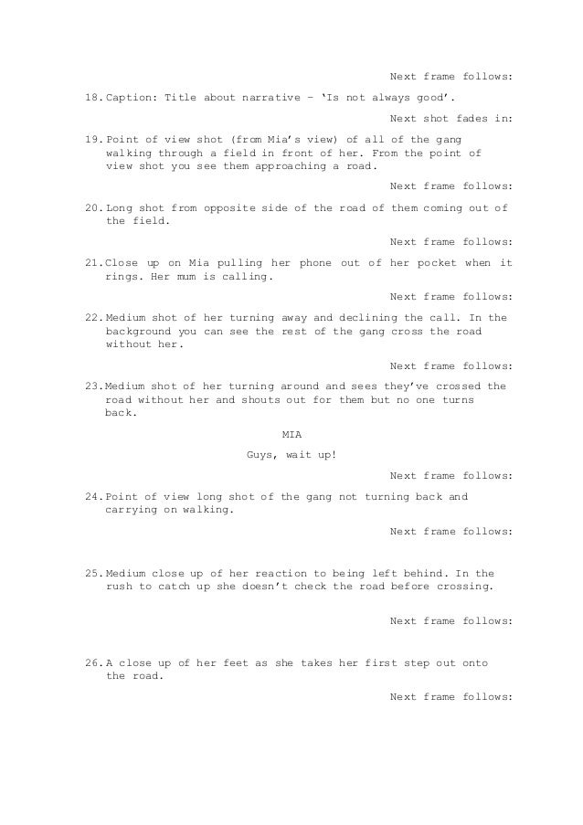 Film Trailer Script Film Trailer Script