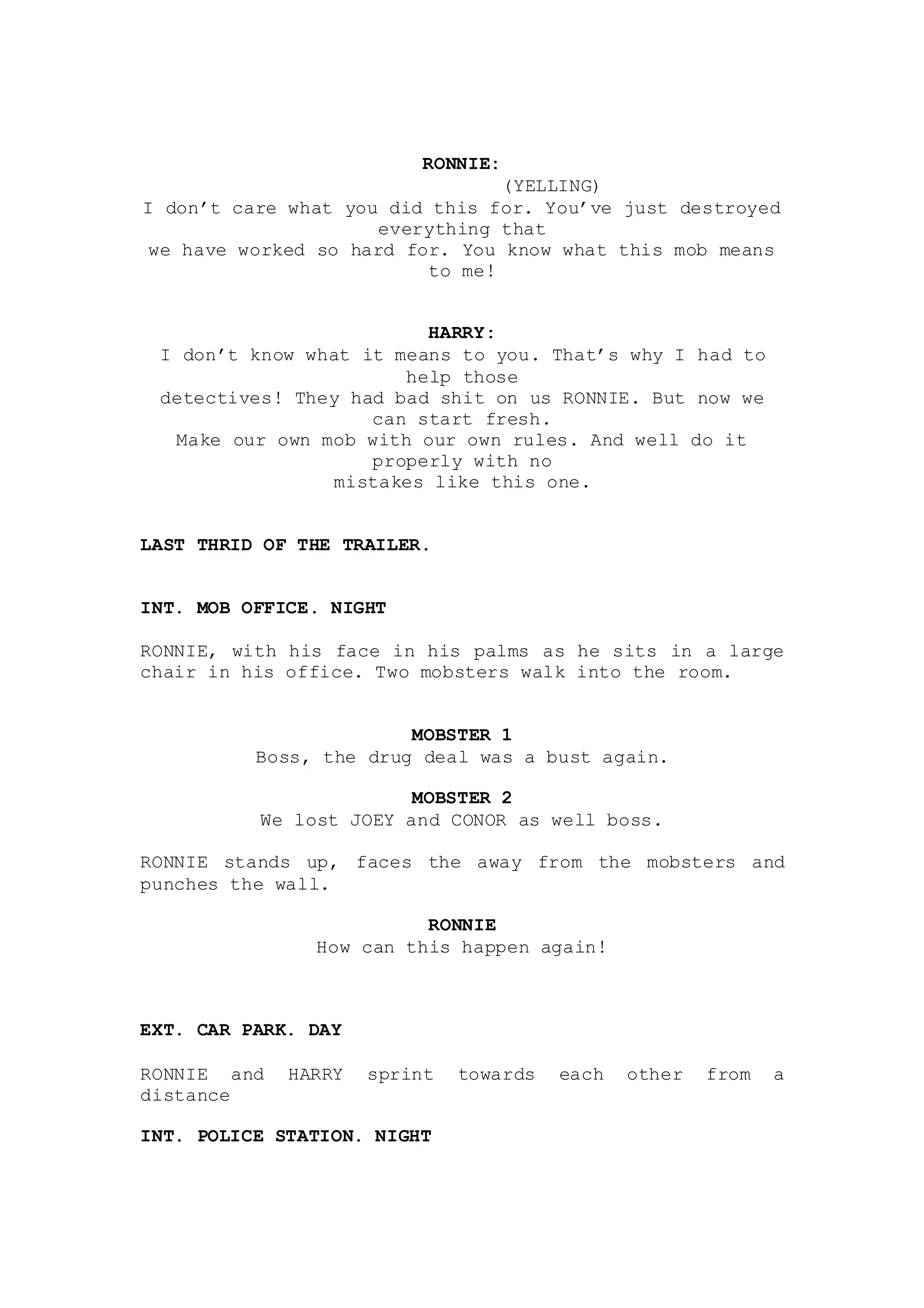 Film trailer script complete 2 | PDF