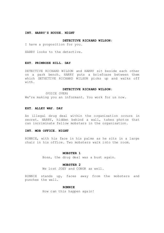Film trailer script complete 2