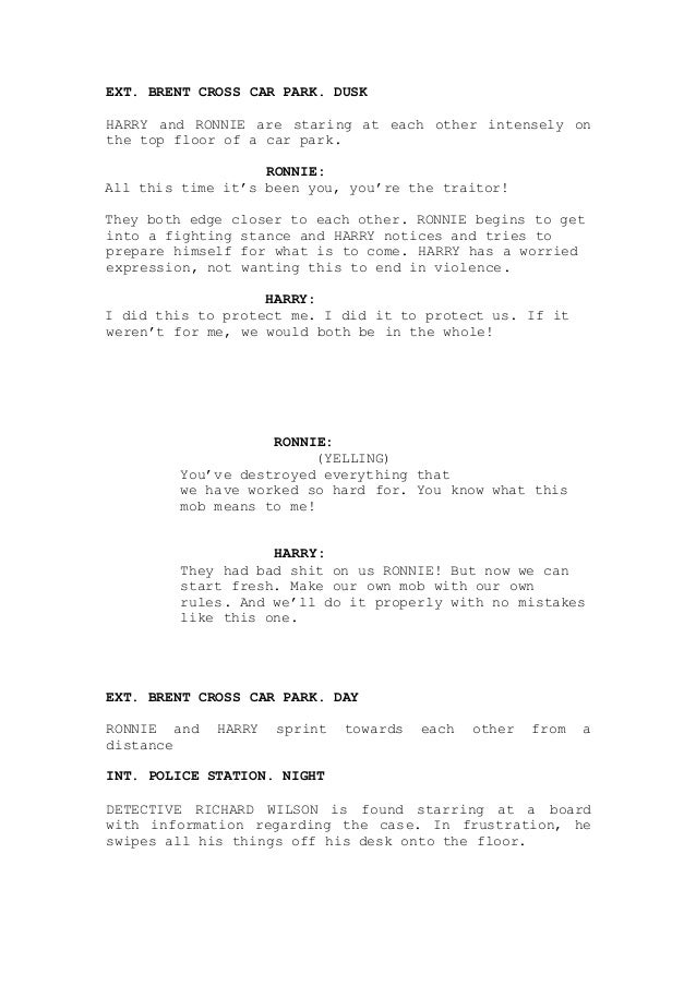 Film Trailer Script Complete 2 Film Trailer Script Complete 2
