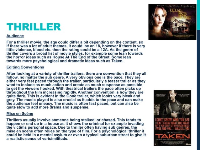 Film trailers initial ideas | PPTX