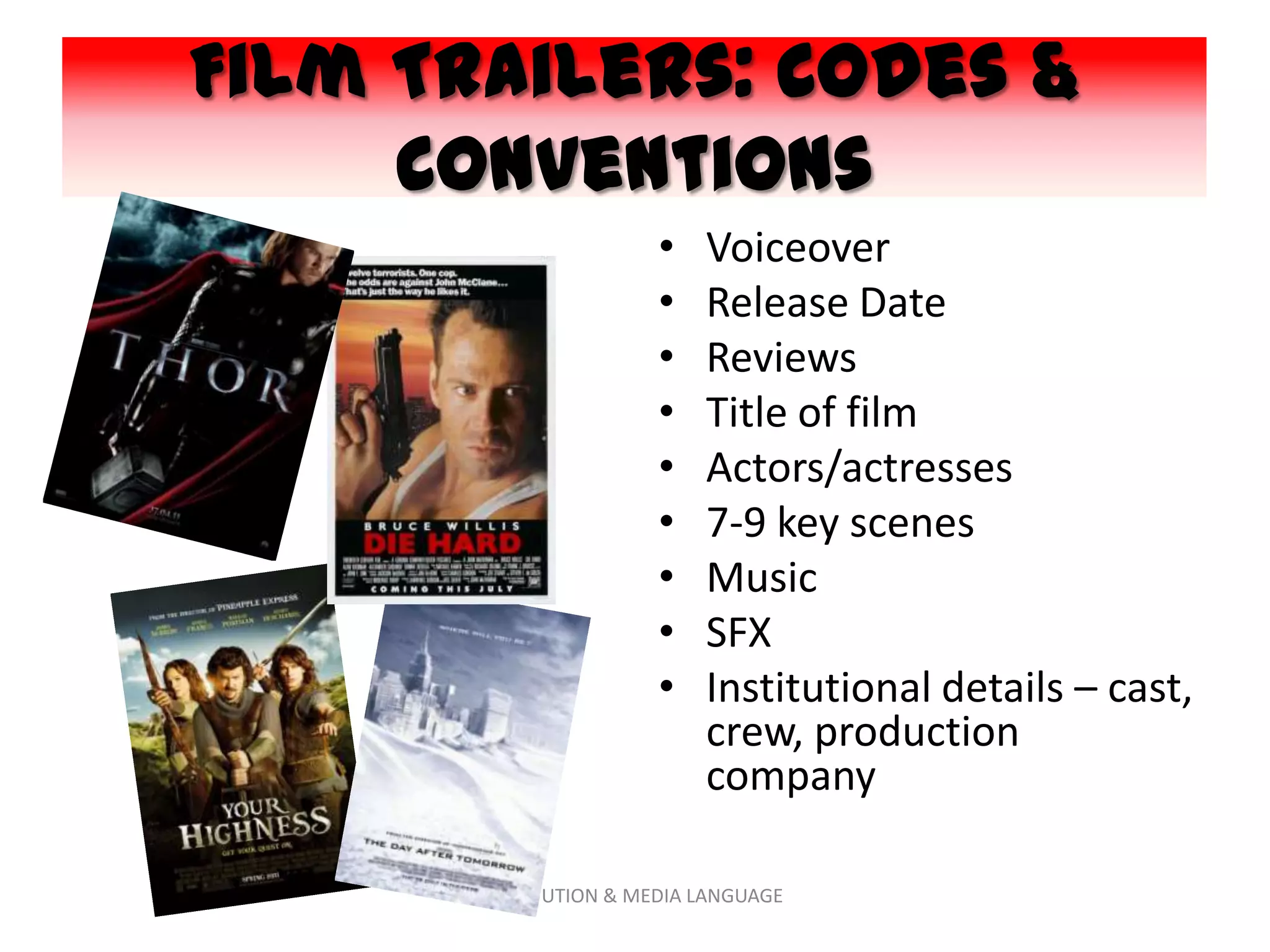 Film trailers may 24th | PPTX