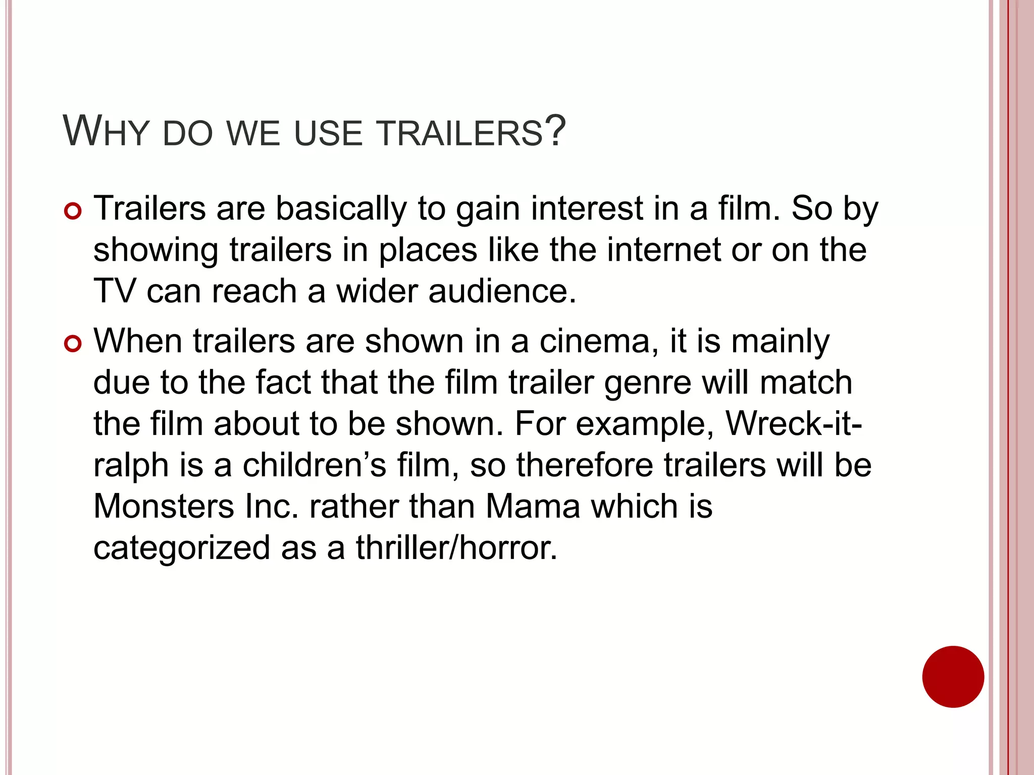 Film trailer theory | PPTX
