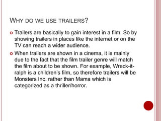 Film trailer theory | PPT