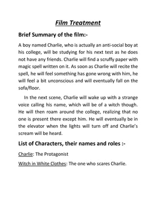 What Is A Film Treatment – How To Write Film Treatment – EYONM