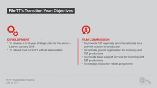FilmTT Stakeholder Meeting | PDF