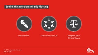 FilmTT Stakeholder Meeting | PPT