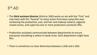 Film units and crew | PPTX