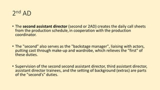 Film units and crew | PPT