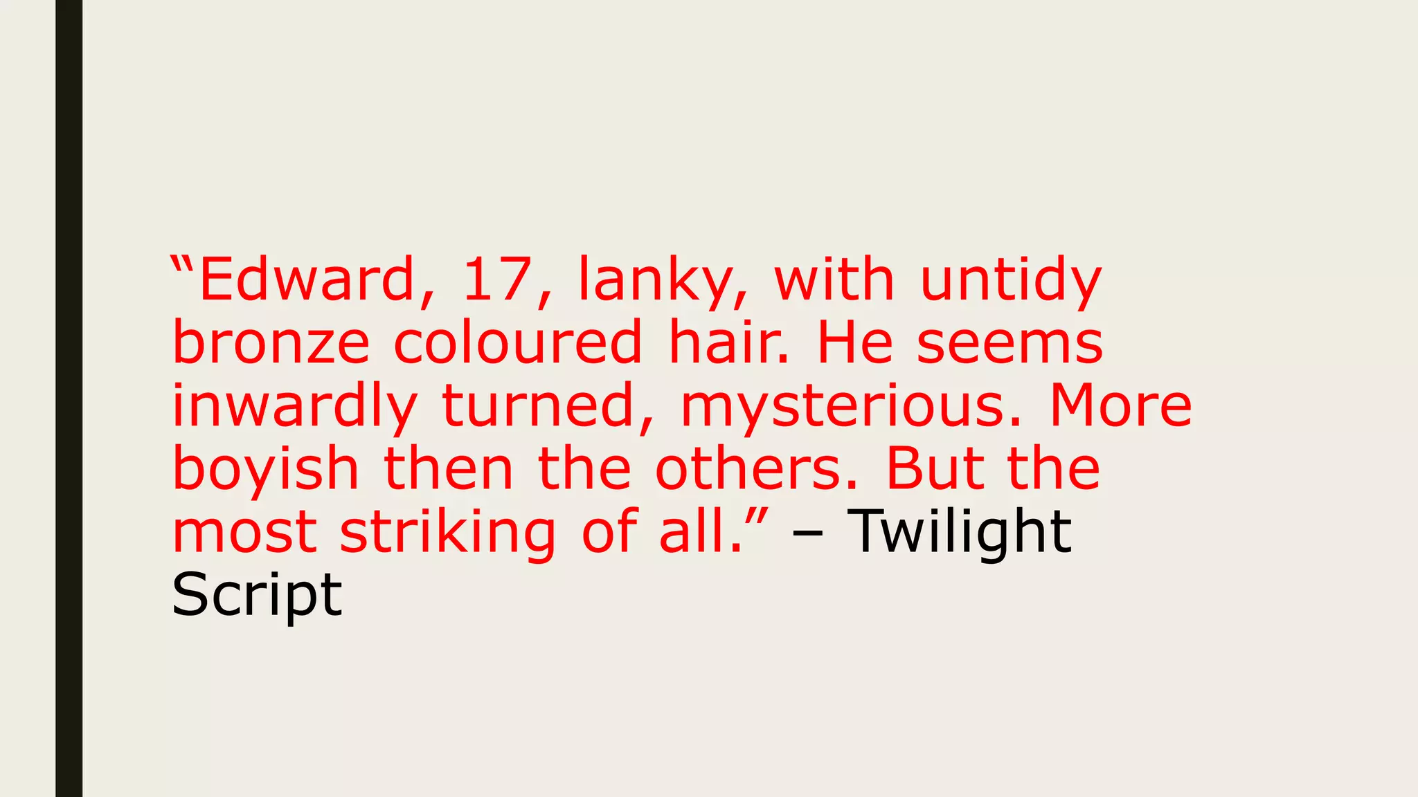 Film vampire presentation | PPTX