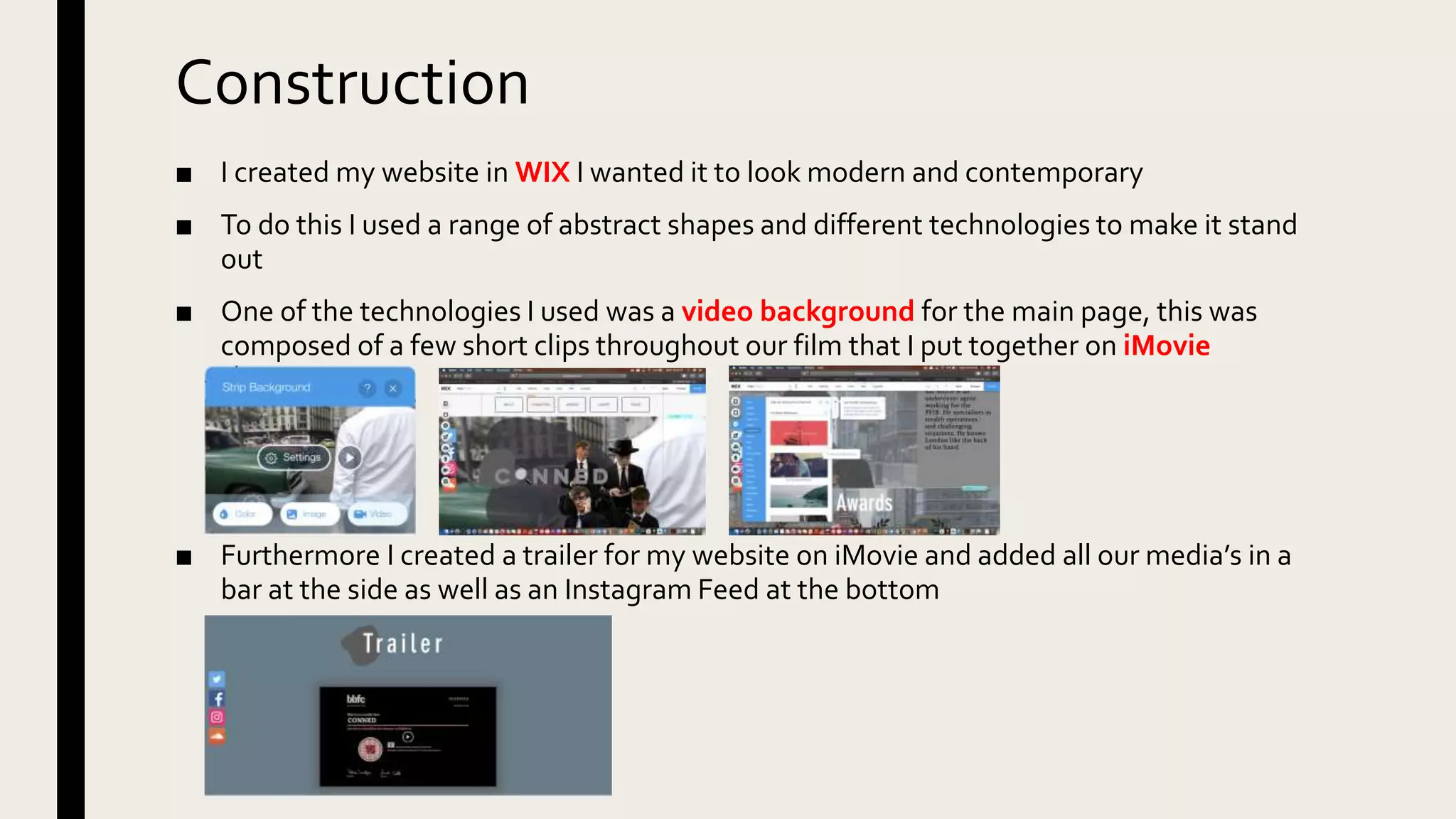 My film website Luca | PPTX