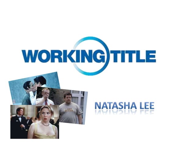 Film working title case study | PPT