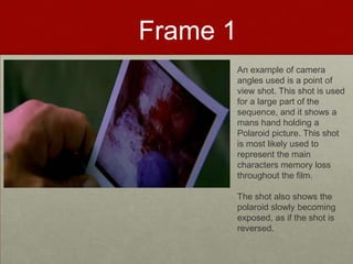 Film Noir 9 Frame Analysis | PPTX