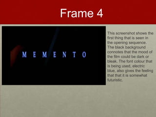 Film Noir 9 Frame Analysis | PPTX
