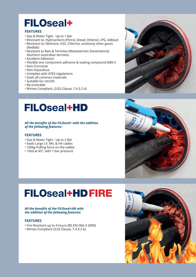 Filoform Duct Sealing Brochure | PDF