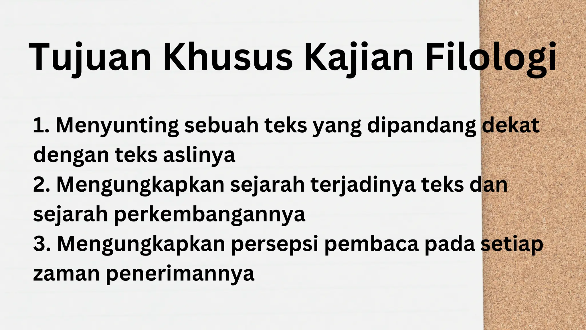 Filologi, konsep dan ruang lingkup di seputaran mata kuliah filologi | PDF