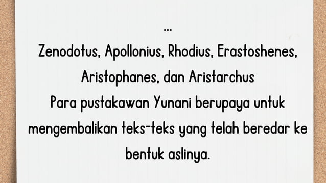 Filologi, konsep dan ruang lingkup di seputaran mata kuliah filologi | PDF