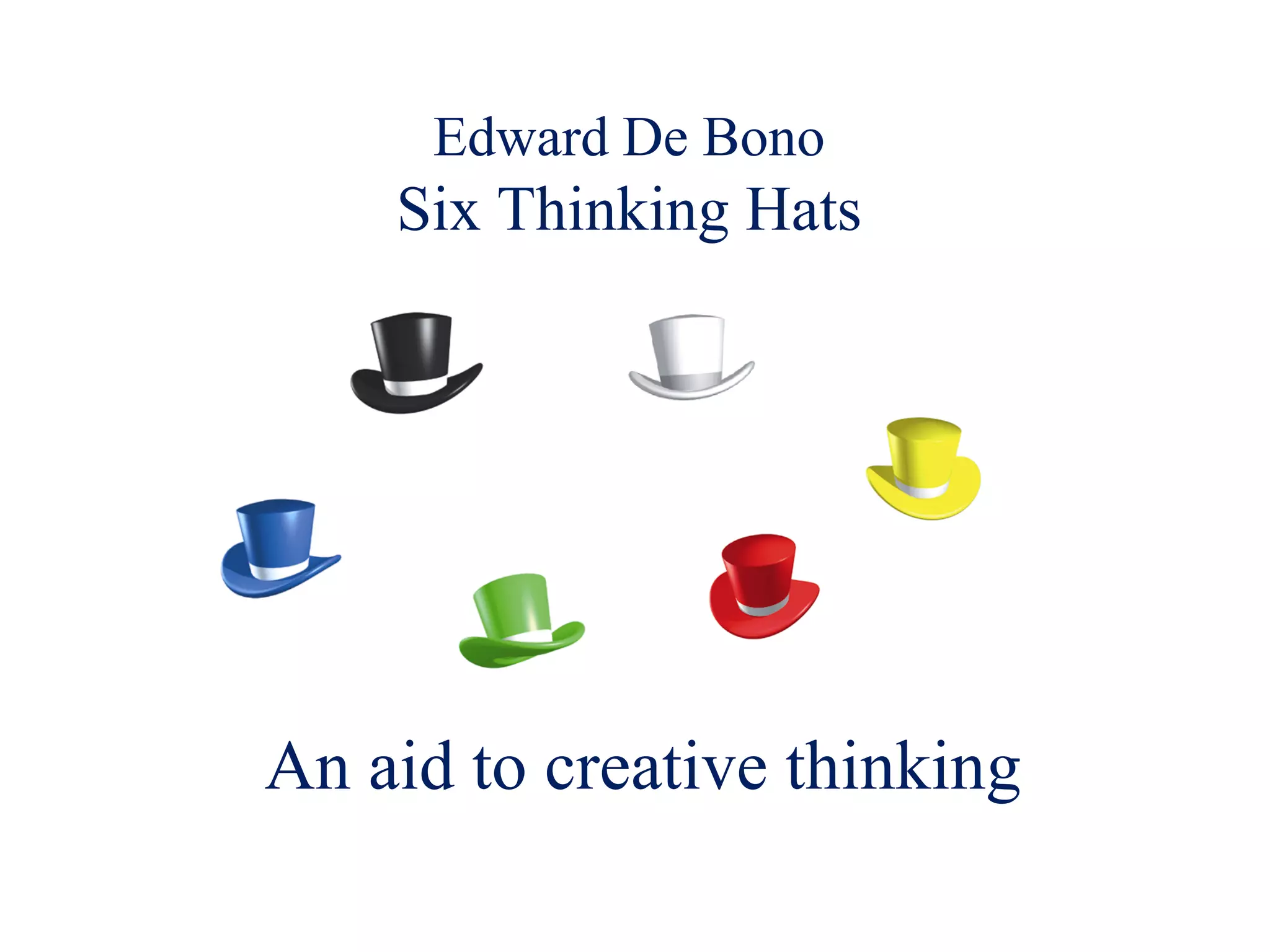 Filoloska edward de bono 6 hats | PDF