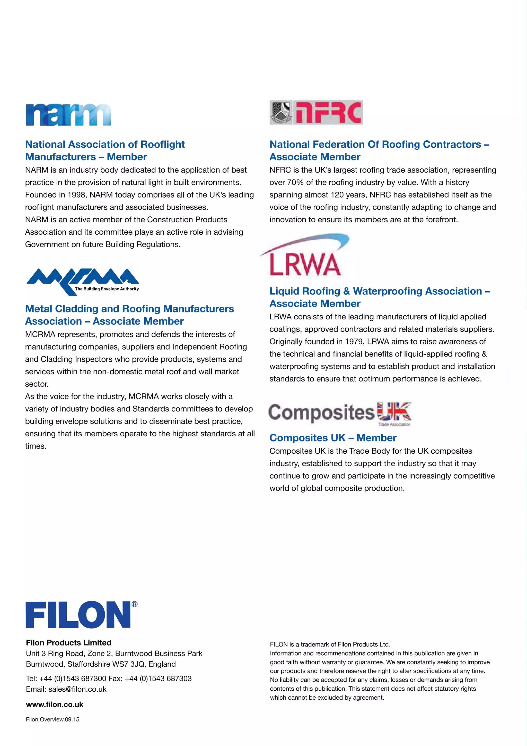 Filon overview brochure_09_2015 | PDF