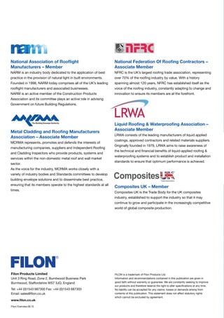 Filon overview brochure_09_2015 | PDF