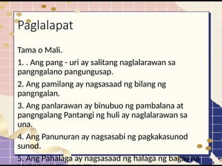Filopino grade 6 pang uri pang uri..pptx