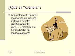 Filosofía de la ciencia | PPT