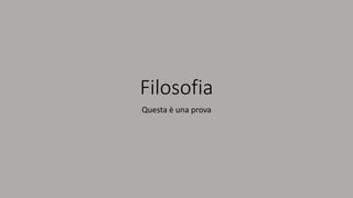 Filosofia: spiegazione rapida di Talete, Anassimandro e Anassimene | PPTX