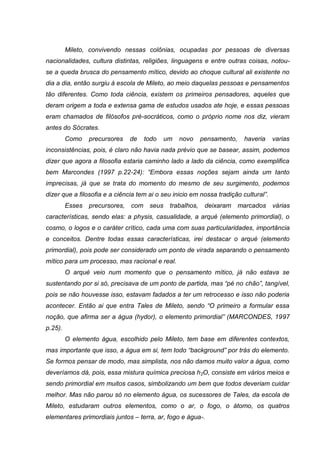 Filosofia como arché no ocidente | PDF