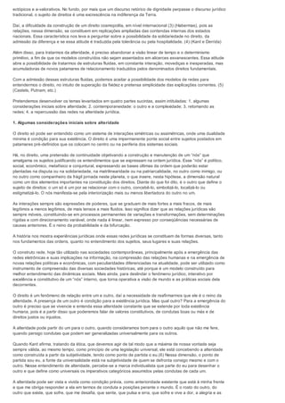 Filosofia do Direito - Alteridade e rede no Direito | PDF