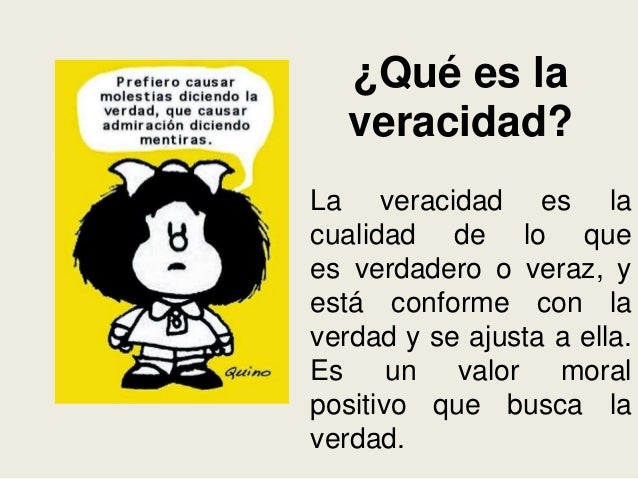 veracidad