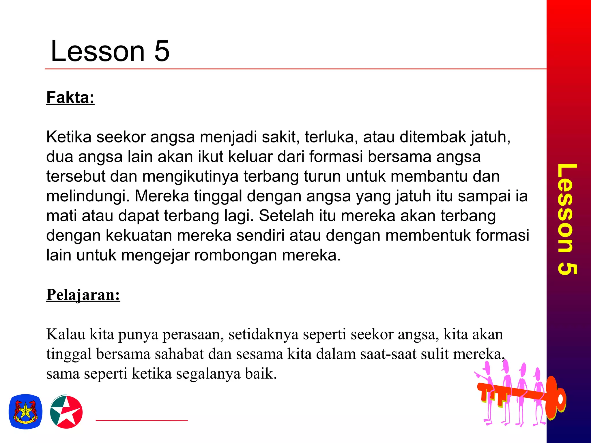 Filosofi angsa oleh #Mengalir Seperti Air | PPT