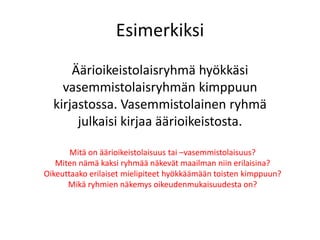 Filosofian merkitys ja osa alueet | PPTX