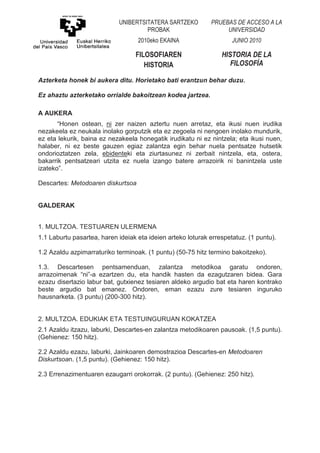 Filosofia azterketa selektibitatean | PDF