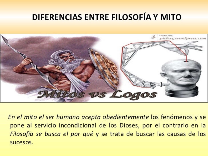 Cuadros Comparativos Sobre Mito Filosofa Ciencia Y