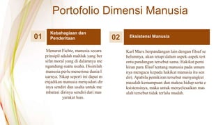 Filosofi manusia | PPTX