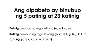 FILIPINO 3 PPT Quarter 4 Week 1 part 1.. | PPTX