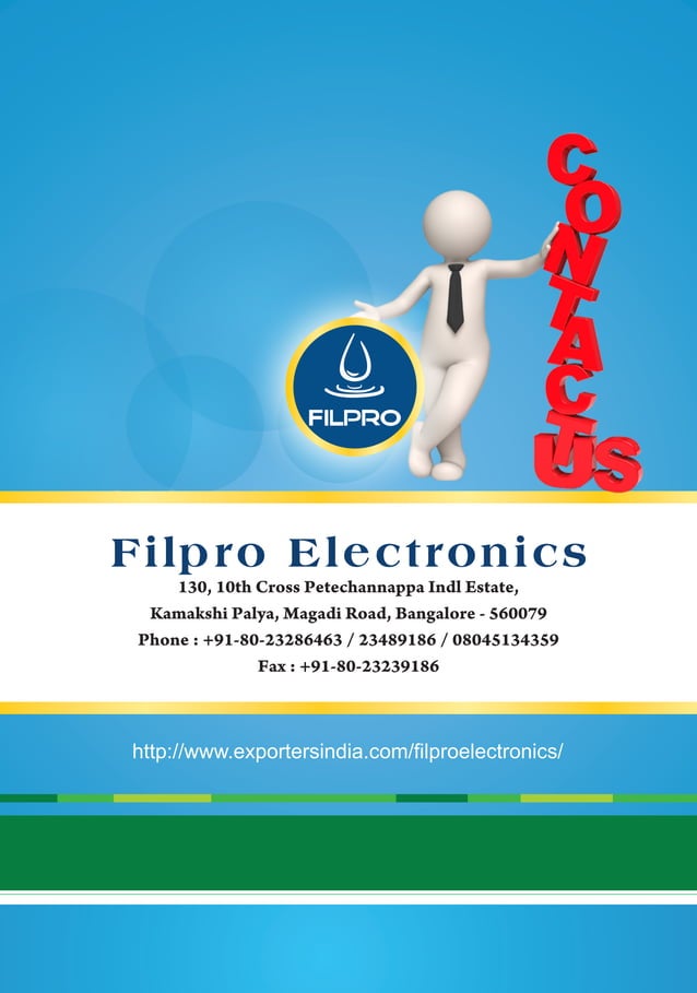 Filpro Electronics karnataka India | PDF