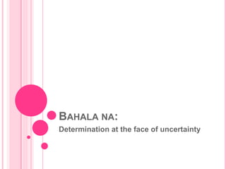 The Confrontative Filipino | PPTX