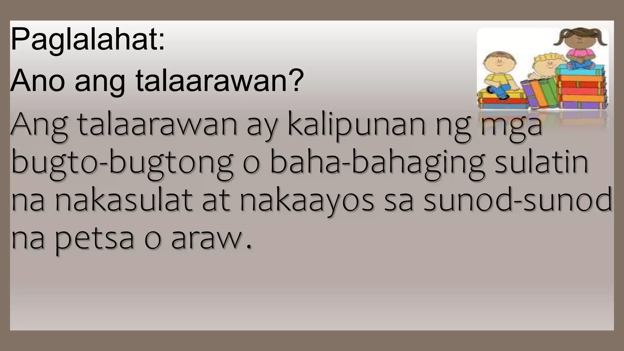 filq3w3day1-pagsagot sa mga tanong sa binasang talaarawan.pptx