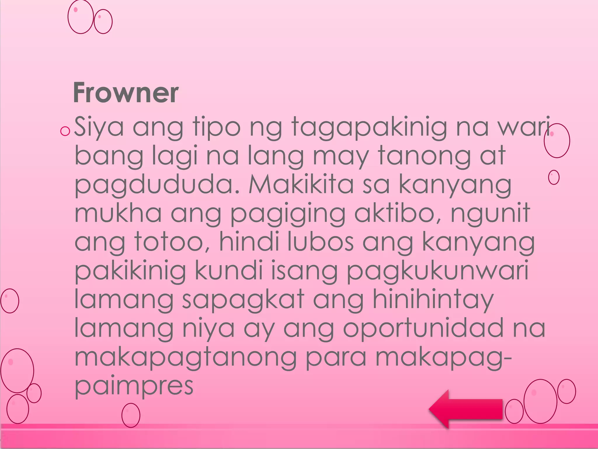 Mga Uri ng Tagapakinig | PPTX