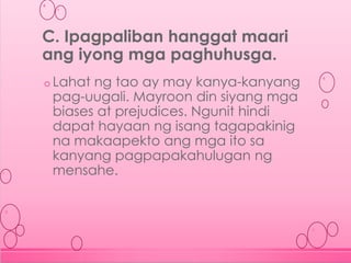 Mga Uri ng Tagapakinig | PPTX