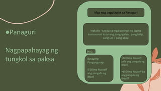 FilipinoReport for grade 10(edited) ppt. | PPT