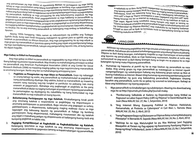 4th Grading Period Pagbasa at Pananaliksik Reviewer | PDF