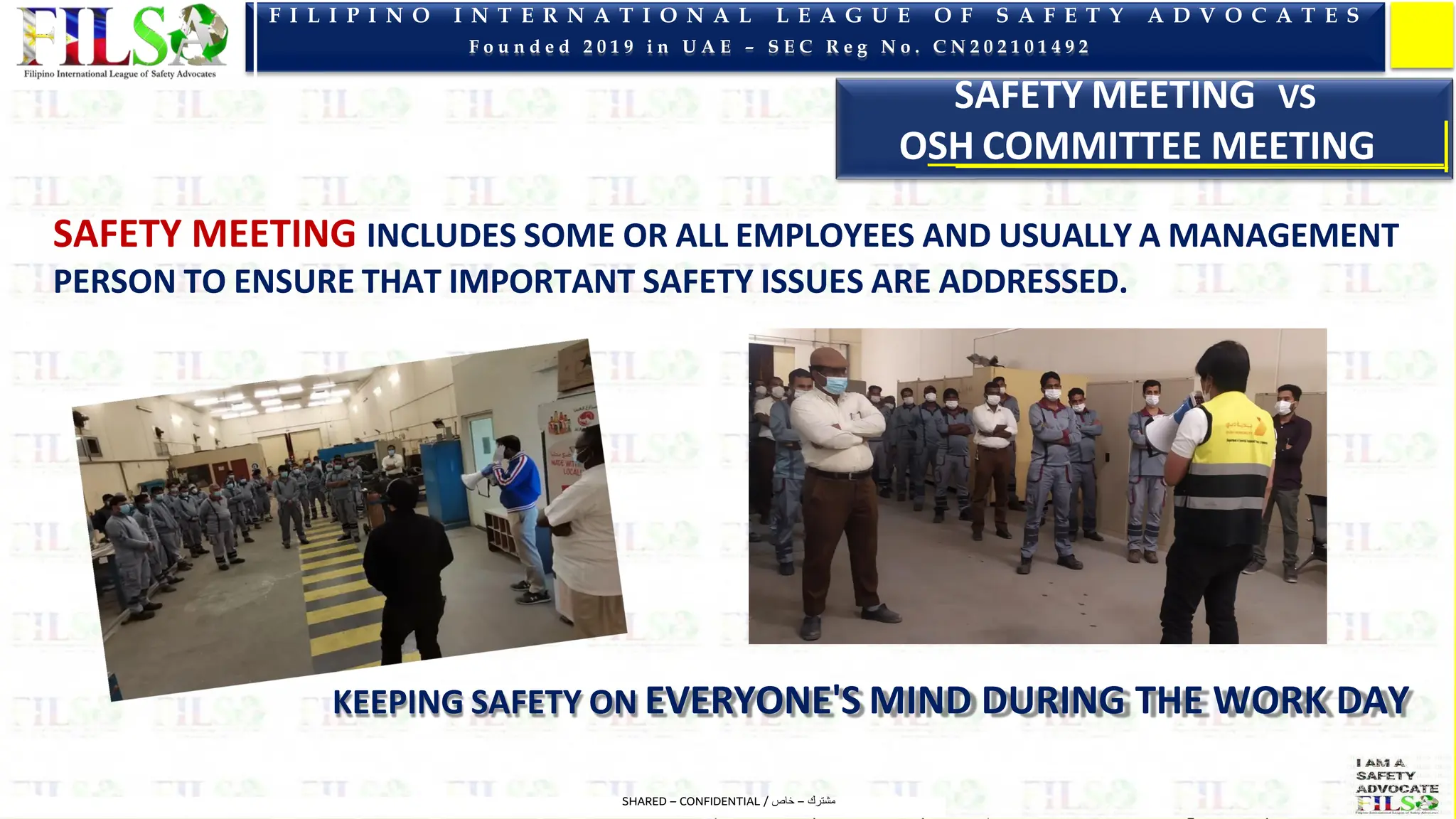 FILSA Training on OSH Committee Operations | PDF