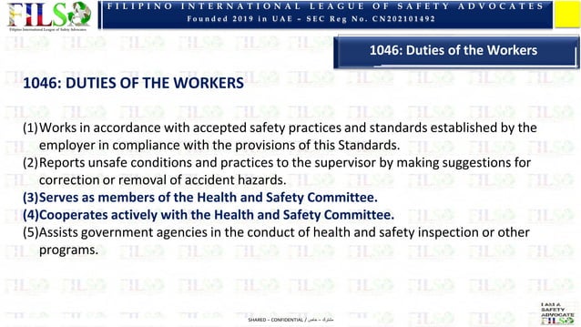 FILSA Training on OSH Committee Operations | PDF | Business | Business ...