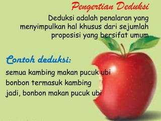 penalaran tidak langsung preposisi kategoris | PPTX